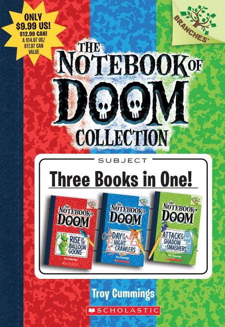 The Notebook of Doom (Books 1-3) | Troy Cummings - 교보문고