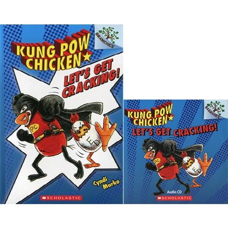 Kung Pow Chicken 1: Let's Get Cracking! (Book & CD) | Cyndi Marko - 교보문고