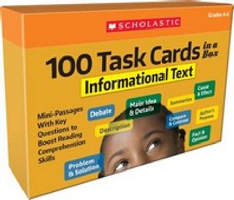 100 Task Cards in a Box | Scholastic - 교보문고