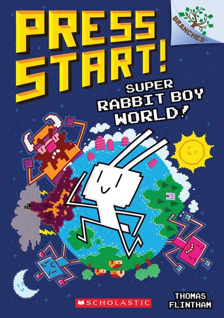 Press Start! #12 : Super Rabbit Boy World! (A Branches Book) | Flintham ...