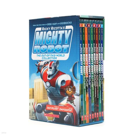 Ricky Ricotta's Mighty Robot 1~9 Box Set | Dav Pilkey - 교보문고