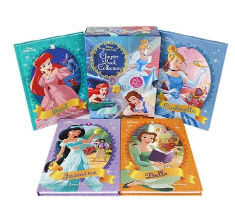 Disney Princess Chapter Book Collection(4 Chapter Books in 1 Box ...