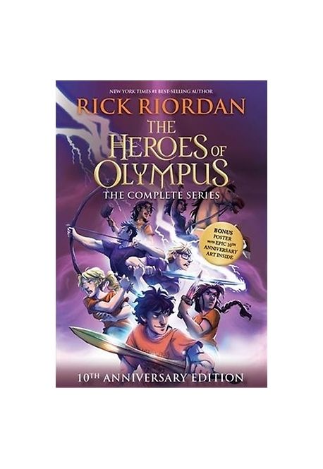 Heroes of Olympus Paperback Boxed Set, The-10th Anniversary Edition ...