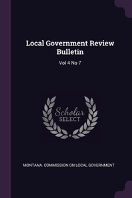Local Government Review Bulletin | Montana Commission on Local ...