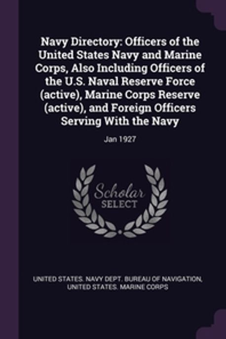 Navy Directory | United States Navy Dept Bureau of Navi - 교보문고