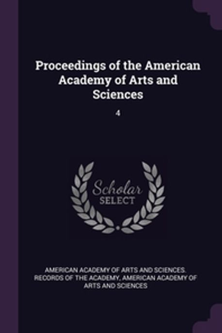 Proceedings of the American Academy of Arts and Sciences | American Academy of Arts and Sciences ...