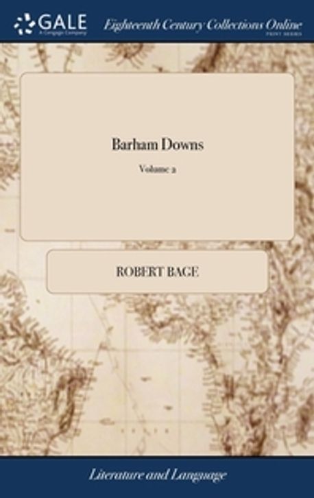 Barham Downs | Bage, Robert - 교보문고