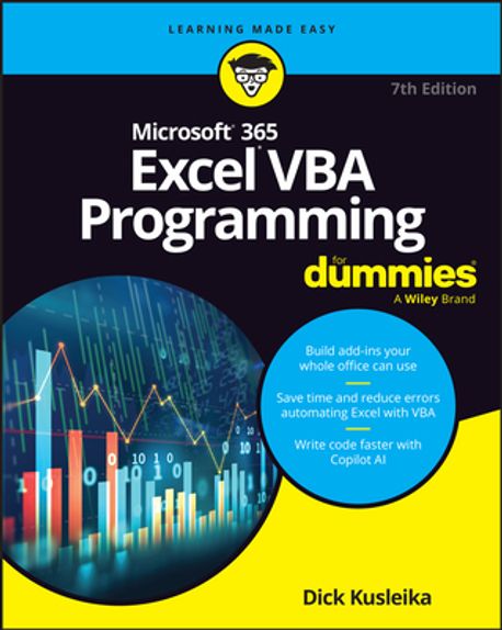 Microsoft 365 Excel VBA Programming for Dummies | Kusleika, Dick - 교보문고