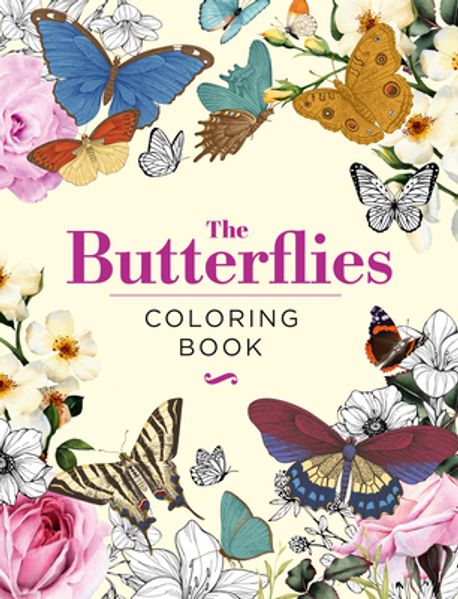 The Butterflies Coloring Book | Gray, Peter - 교보문고