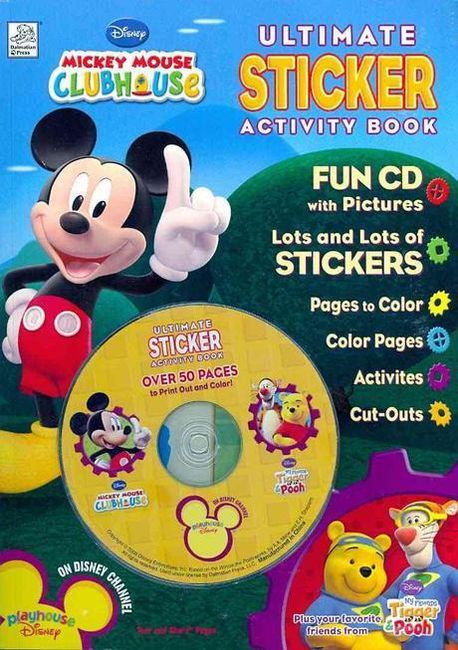 Disney Mickey Mouse Clubhouse Ultimate Sticker Activity Book ...