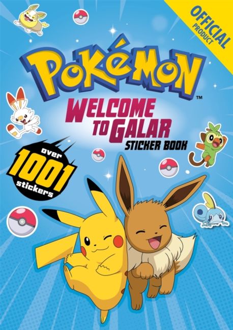 Pokemon Welcome to Galar 1001 Sticker Book | The Pokemon Company ...