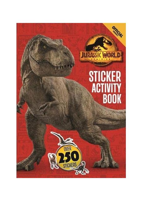 Official Jurassic World Dominion Sticker Activity Book | Hachette ...