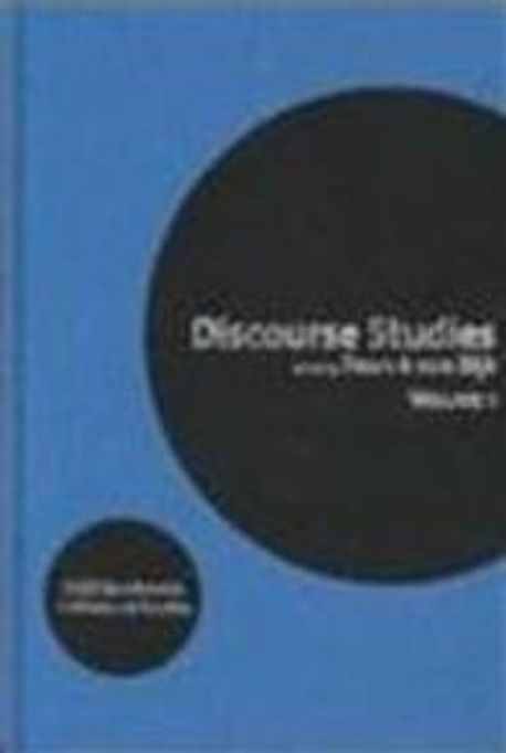 Discourse Studies | Dijk, Teun A. Van (EDT) - 교보문고