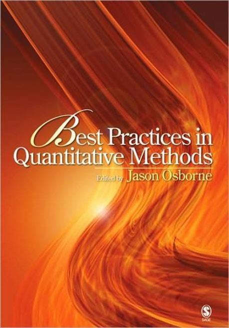 Best Practices in Quantitative Methods | Osborne, Jason - 교보문고