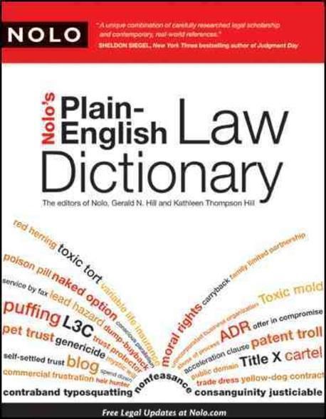 Nolo's Plain-English Law Dictionary | Nolo Press - 교보문고