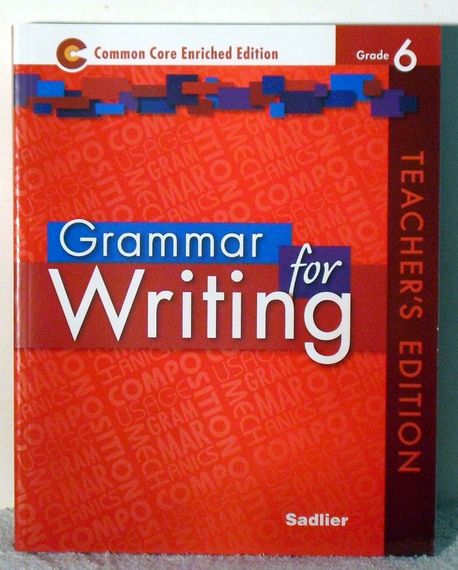 Grammar for Writing Grade 6 TEACHER'S EDITION | Sadlier - 교보문고