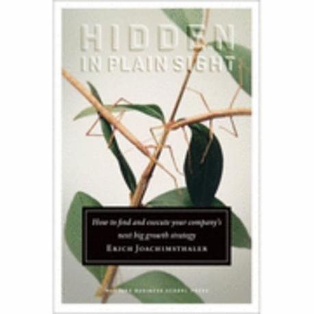 Hidden in Plain Sight | Joachimsthaler, Erich - 교보문고