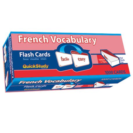 French Vocabulary Flash Cards (1000 Cards) | Arnet, Liliane - 교보문고