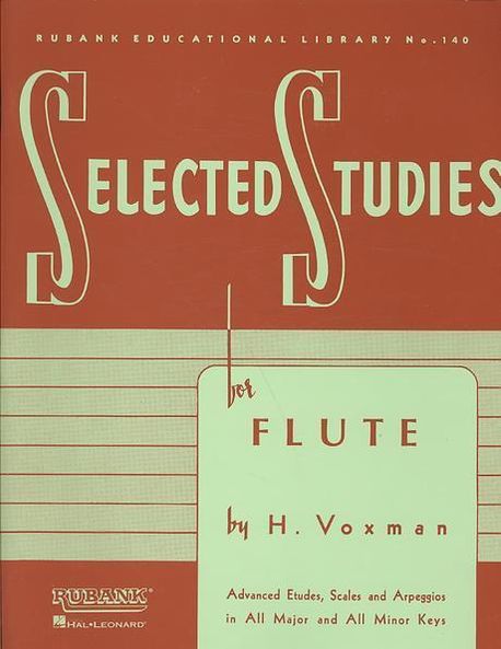 Selected Studies for Flute | Voxman, H. - 교보문고