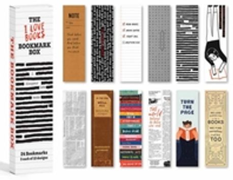 I Love Books Bookmark Box | Gibbs Smith Publisher - 교보문고
