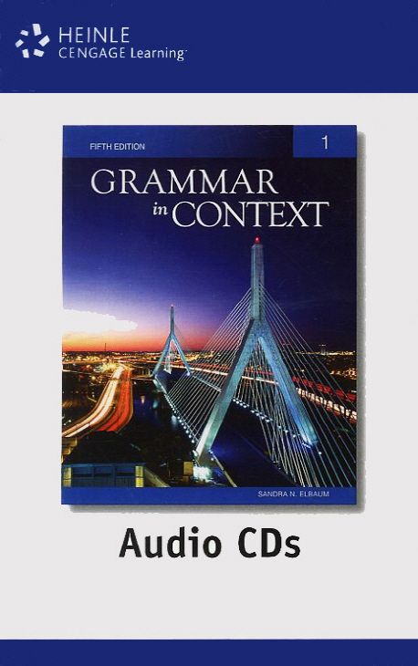 GRAMMAR IN CONTEXT 1(CD1장) | Elbaum, Sandra N. - 교보문고