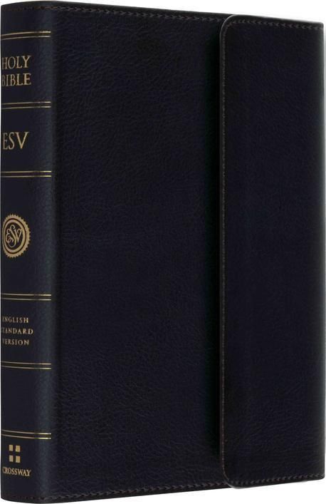 ESV Large Print Compact Bible ( with Snap, Black) | Crossway - 교보문고