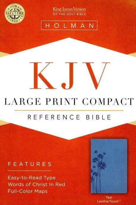 Large Print Compact Reference Bible-KJV | Broadman & Holman Publishers ...