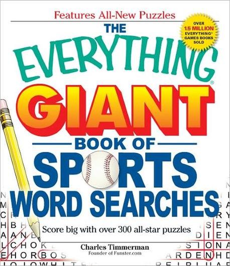 The Everything Giant Book of Sports Word Searches | Timmerman, Charles ...