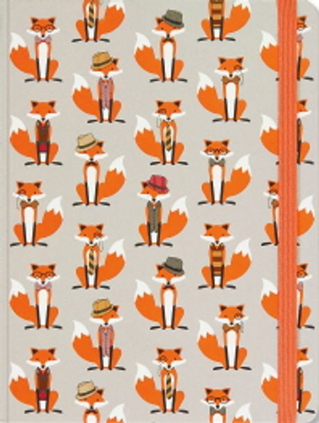 Jrnl Mid Dapper Foxes | Peter Pauper Press (COR) - 교보문고