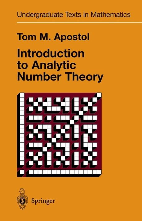 Introduction to Analytic Number Theory | Apostol, Tom - 교보문고