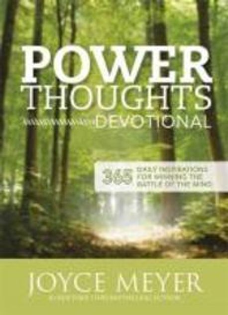 Power Thoughts Devotional Joyce Meyer 교보문고