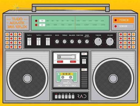 Rad Boombox Journal | Chronicle Books Staff - 교보문고