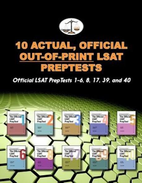 10 Actual, Official Out-Of-Print LSAT Preptests | Tatro, Morley - 교보문고