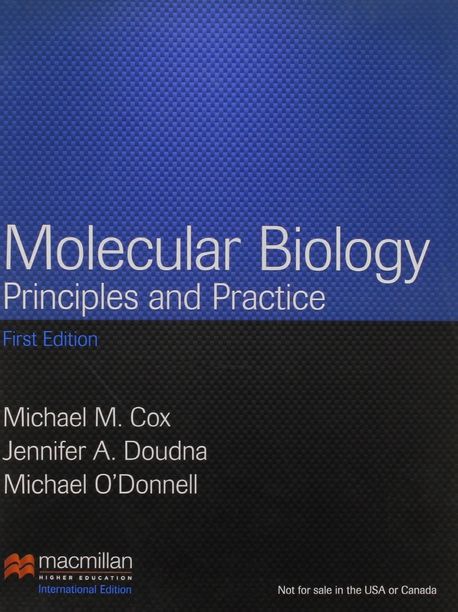 Molecular Biology: Principles and Practice | Cox - 교보문고