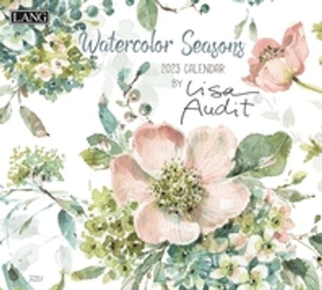 Watercolor Seasons 2023 Wall Calendar | Lisa Audit - 교보문고