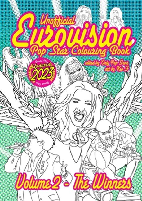 Unofficial Eurovision Colouring Book - Volume 2 | Sutherland, Kev - 교보문고