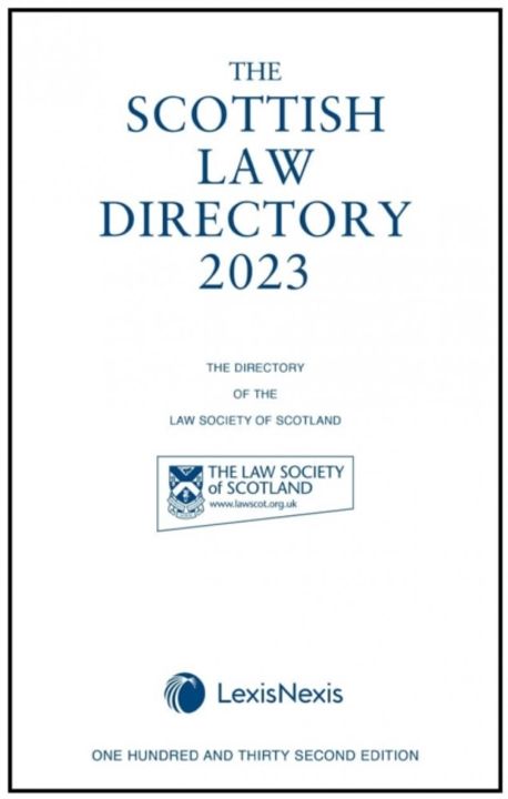 The Scottish Law Directory: The White Book 2023 | - 교보문고