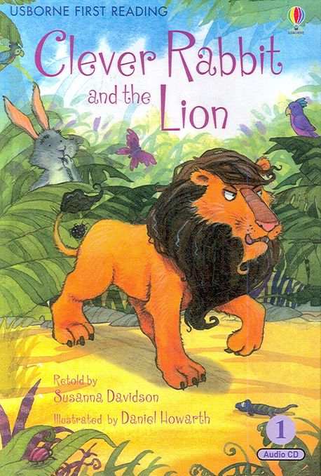 Usborne First Reading Set 2-01 : Clever Rabbit and the Lion (with CD ...