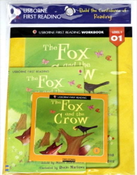 Usborne First Reading Workbook Set 1-1 : The Fox and the Crow (with CD ...