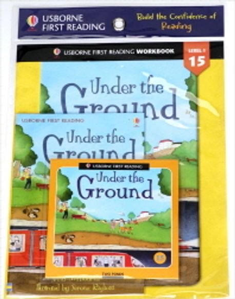 Usborne First Reading Workbook Set 1-15 : Under the Ground (with CD) | Anna Milbourne - 교보문고