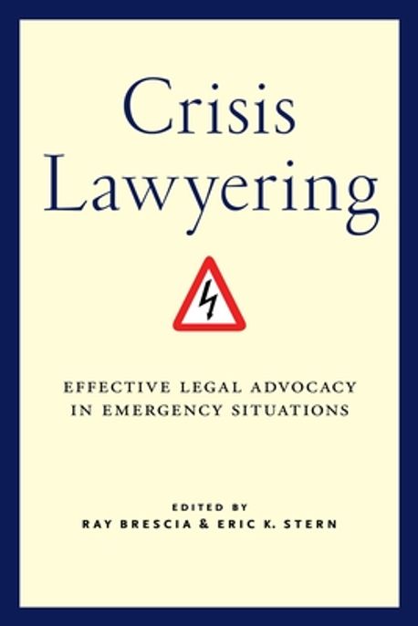 Crisis Lawyering | Brescia, Ray - 교보문고