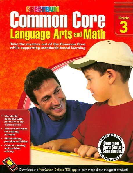 Common Core Language Arts and Math, Grade 3 | Spectrum (COR) - 교보문고