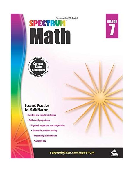 Spectrum Math Grade 7 | Spectrum 편집부 - 교보문고