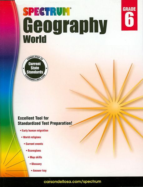 Spectrum Geography Grade 6(Paperback) | Spectrum (COR) - 교보문고
