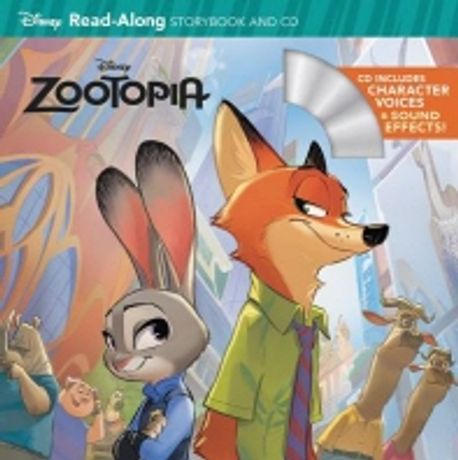 Zootopia Read-Along Storybook & CD | Disney Book Group (COR) - 교보문고
