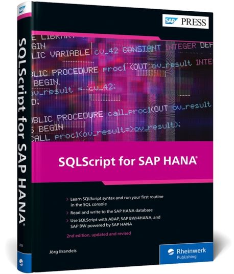 Sqlscript for SAP Hana | Brandeis, Jeorg - 교보문고