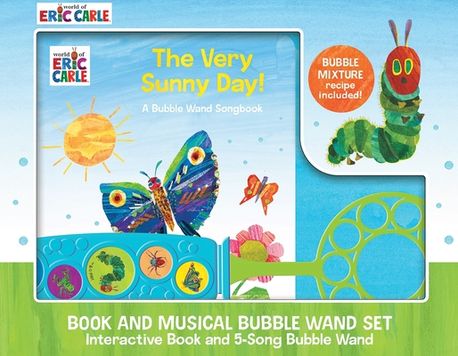 Eric Carl Bubble Wand Songbook Very Sunny Day Sound Book Set | P I Kids ...