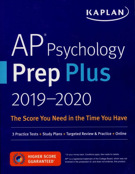 AP Psychology Prep Plus 2019-2020 | Kaplan Test Prep - 교보문고