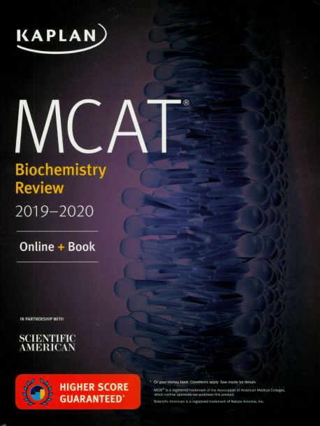 MCAT Biochemistry Review 2019-2020 | Kaplan Test Prep - 교보문고