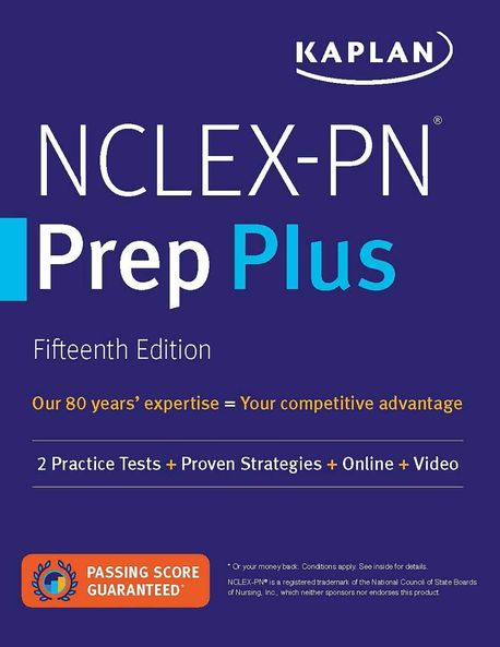 NCLEX-PN Prep Plus | Kaplan Nursing - 교보문고